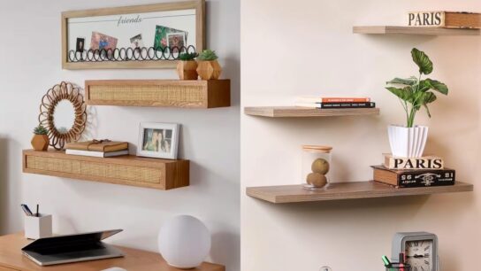 10 Inspirasi Model Rak Dinding Tempel Minimalis yang Estetik