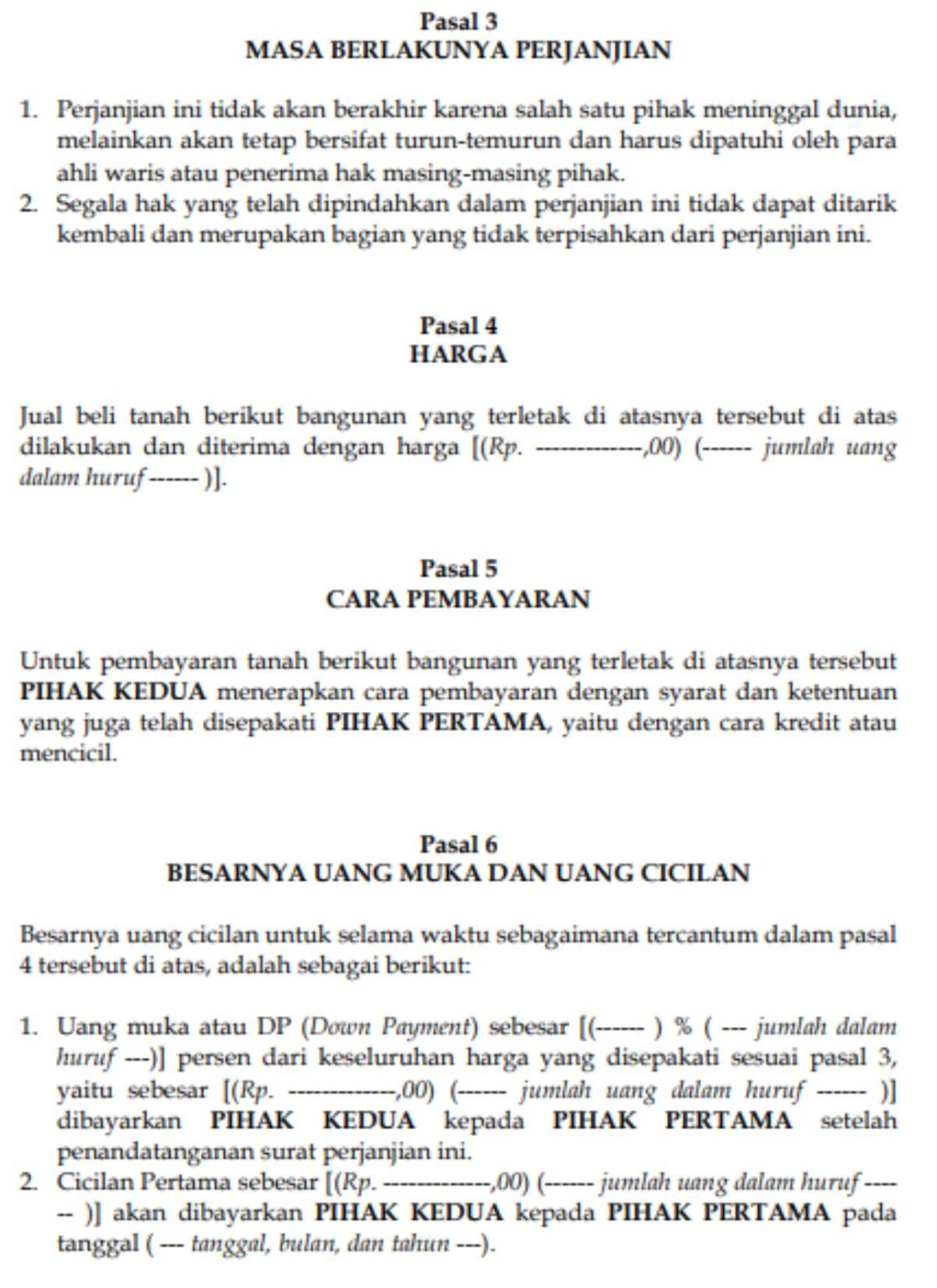Contoh Surat Jual Beli Tanah Lengkap, Bisa Diunduh!