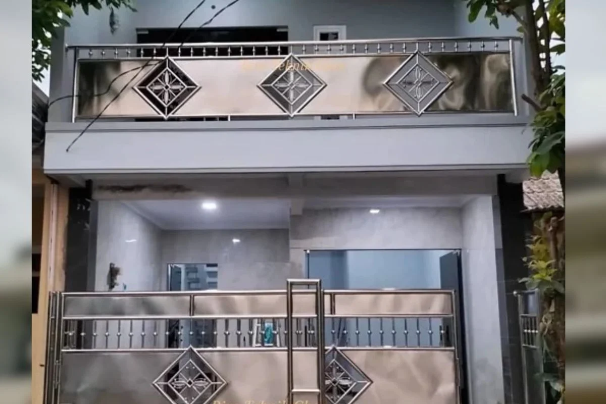 7 Model Pagar Balkon Stainless Terbaru