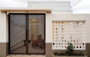 13 Model Pagar Roster untuk Rumah Masa Kini yang Estetik