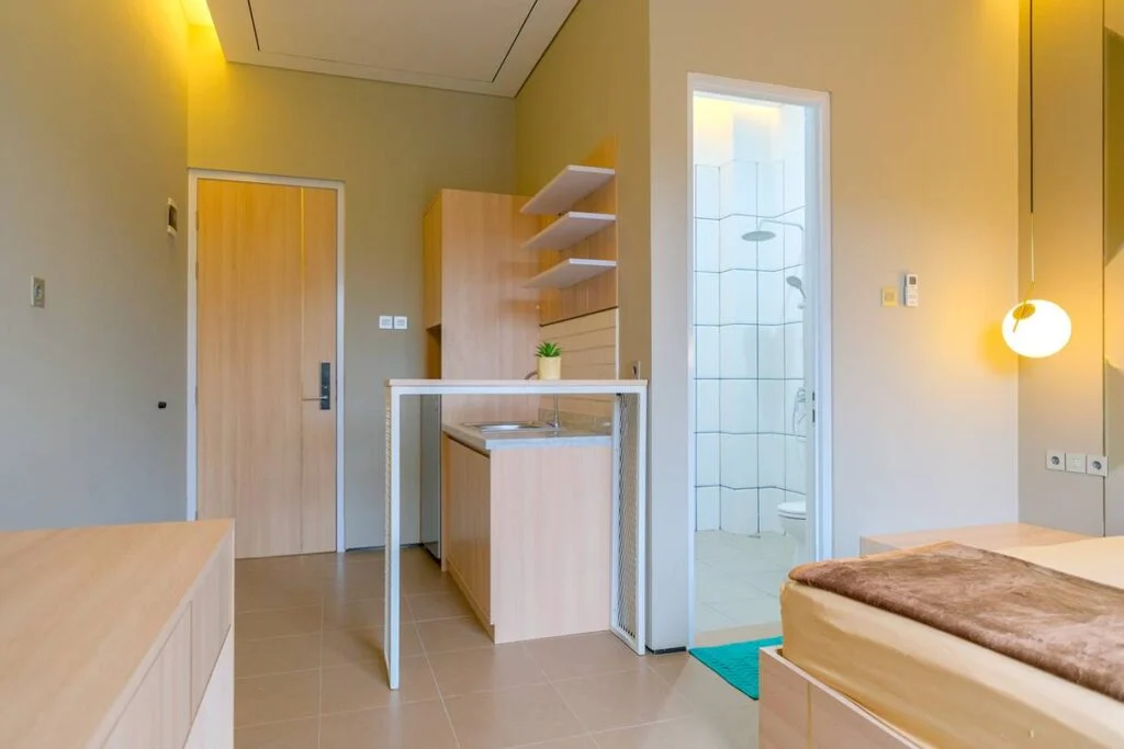 8 Inspirasi Desain Kamar Kost 3x4 Kamar Mandi Dalam Estetis