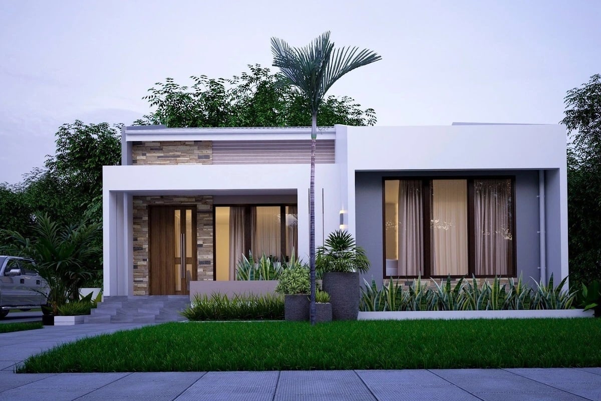 5 Model Rumah Atap Datar 1 Lantai yang Unik dan Kekinian