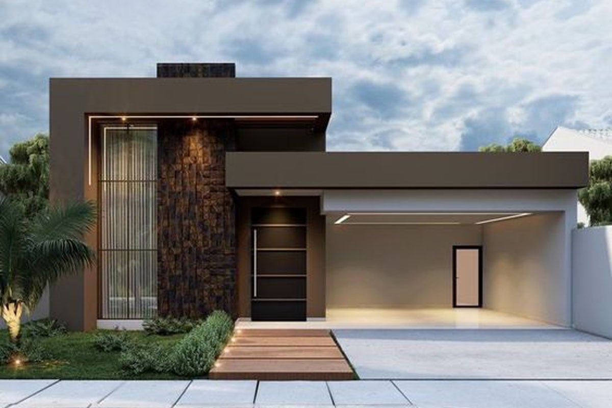 5 Model Rumah Atap Datar 1 Lantai yang Unik dan Kekinian