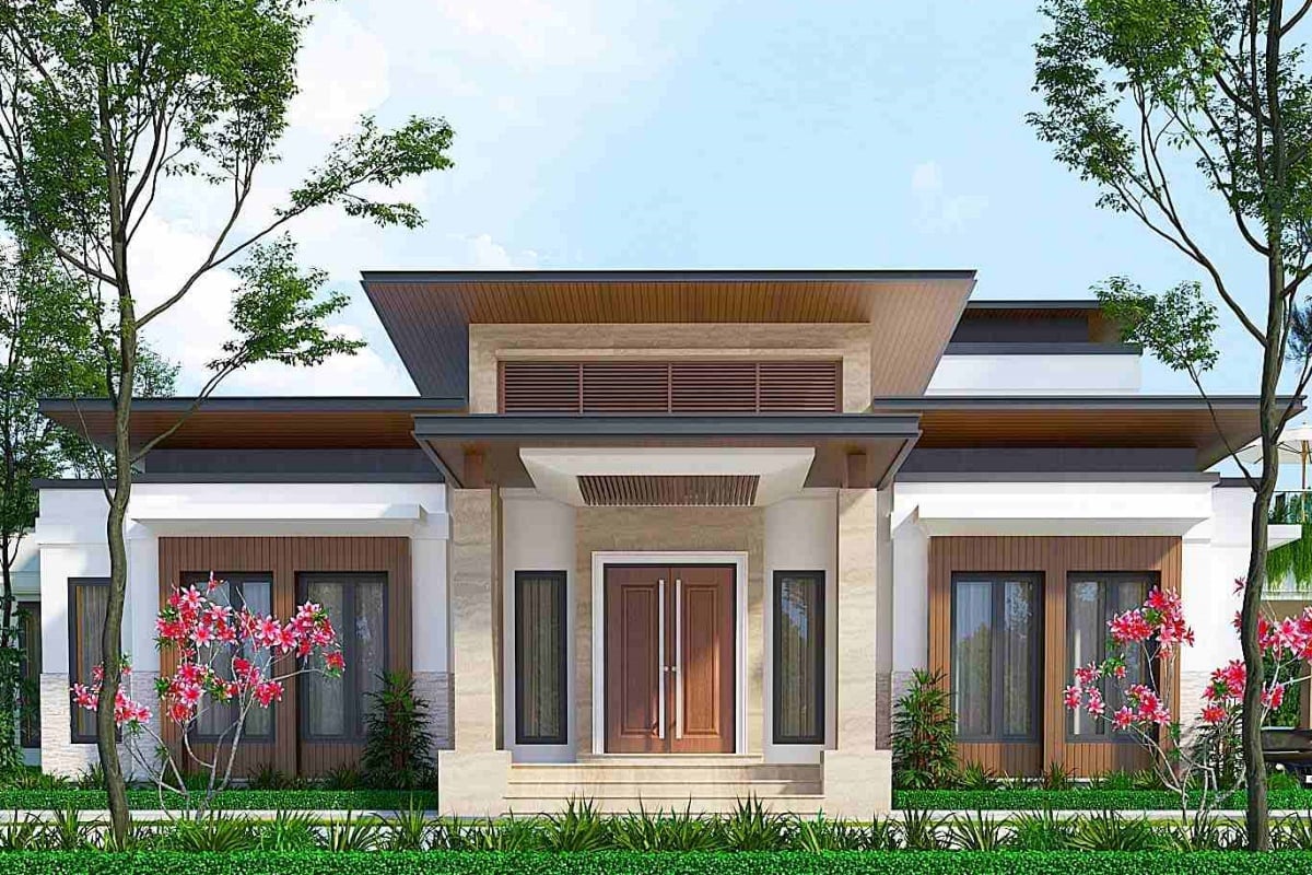 5 Model Rumah Atap Datar 1 Lantai yang Unik dan Kekinian