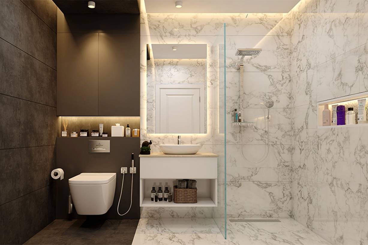 8 Model Partisi Kaca Kamar Mandi yang Estetik dan Fungsional