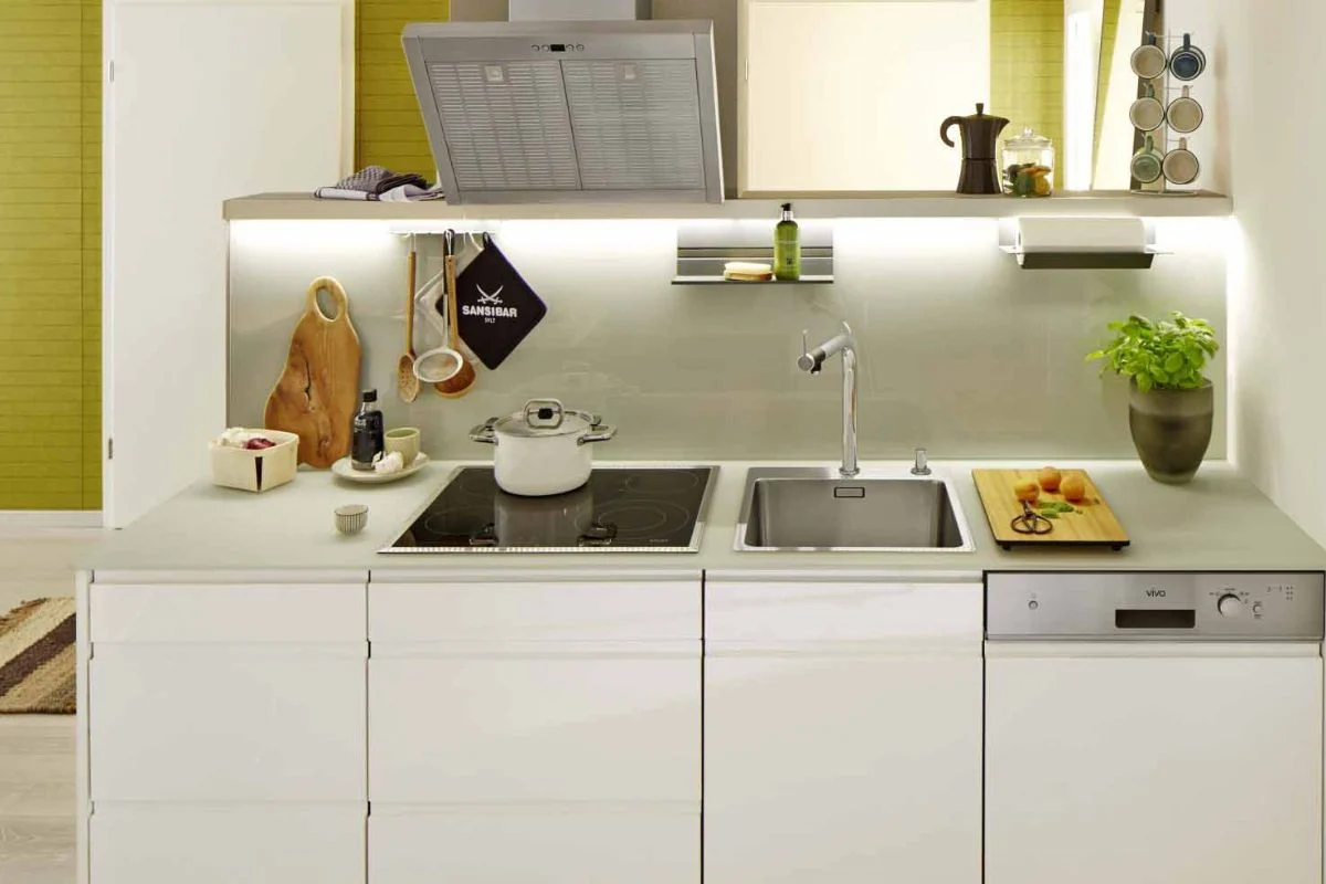 7 Desain Tempat Cuci Piring dan Kompor, Nyaman & Estetik!