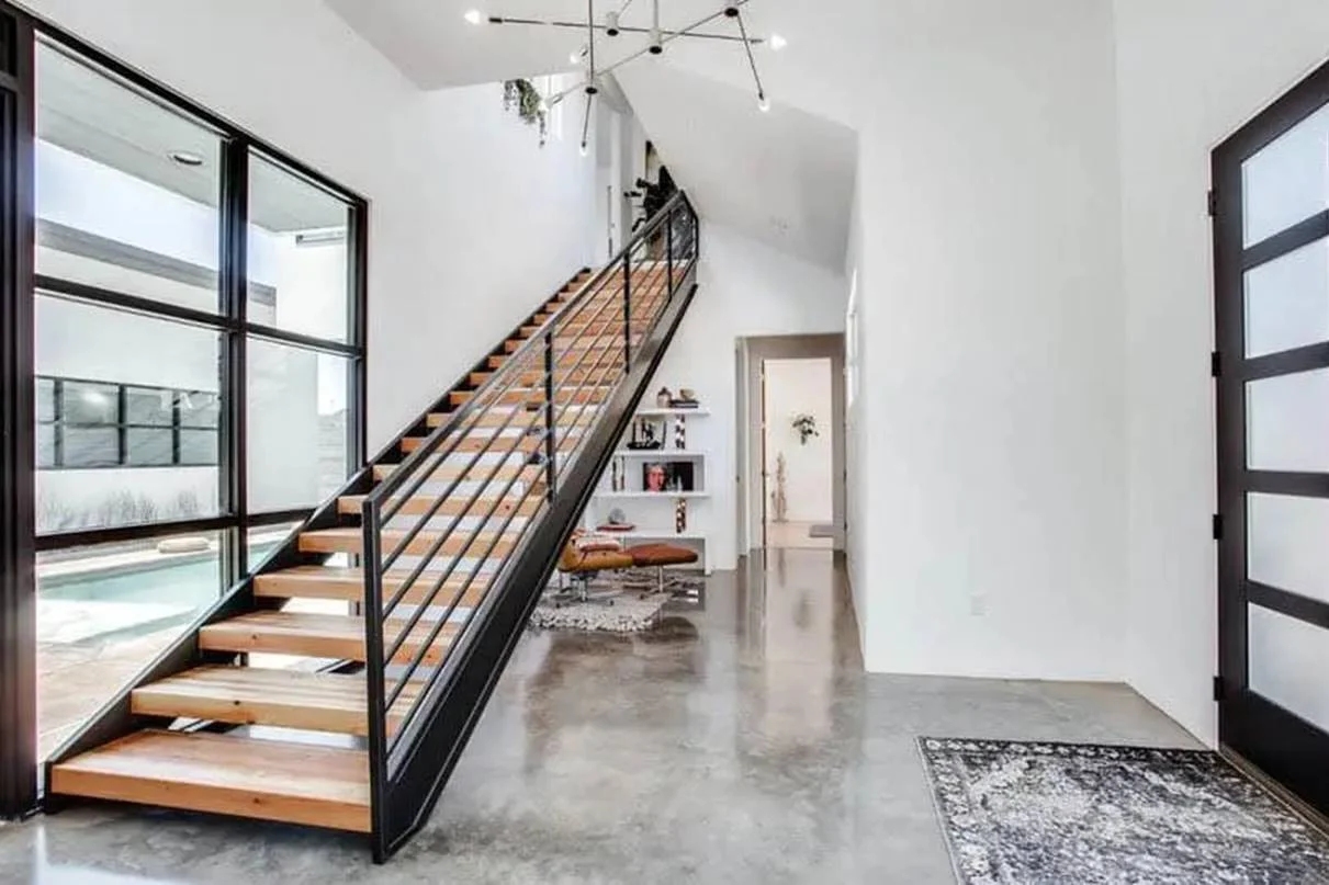 17 Model Tangga Besi Minimalis Terbaru yang Estetik