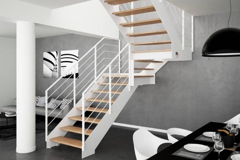 17 Model Tangga Besi Minimalis Terbaru yang Estetik