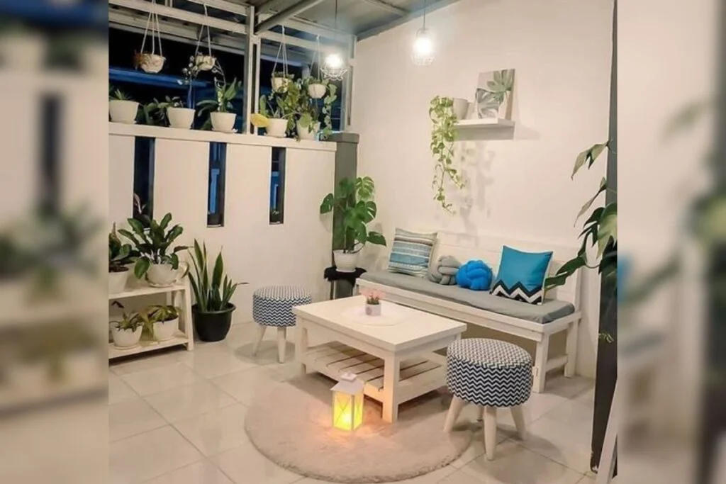 7 Inspirasi Teras Tertutup untuk Ruang Tamu yang Aesthetic