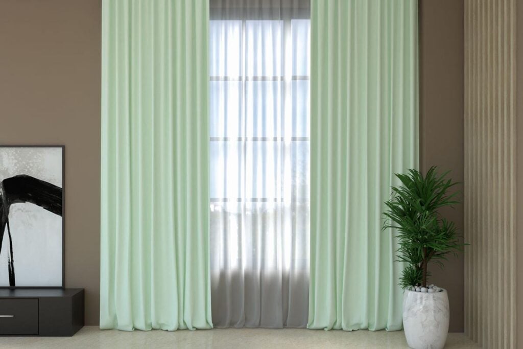 13 Perpaduan Warna Gorden dan Tembok yang Serasi