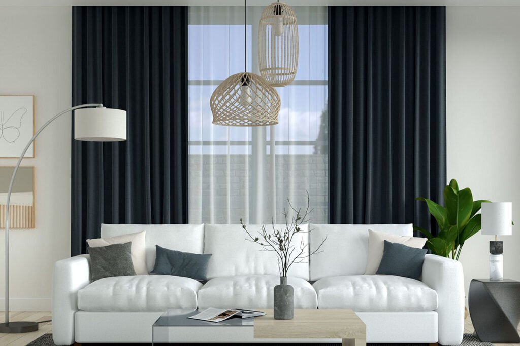 13 Perpaduan Warna Gorden dan Tembok yang Serasi