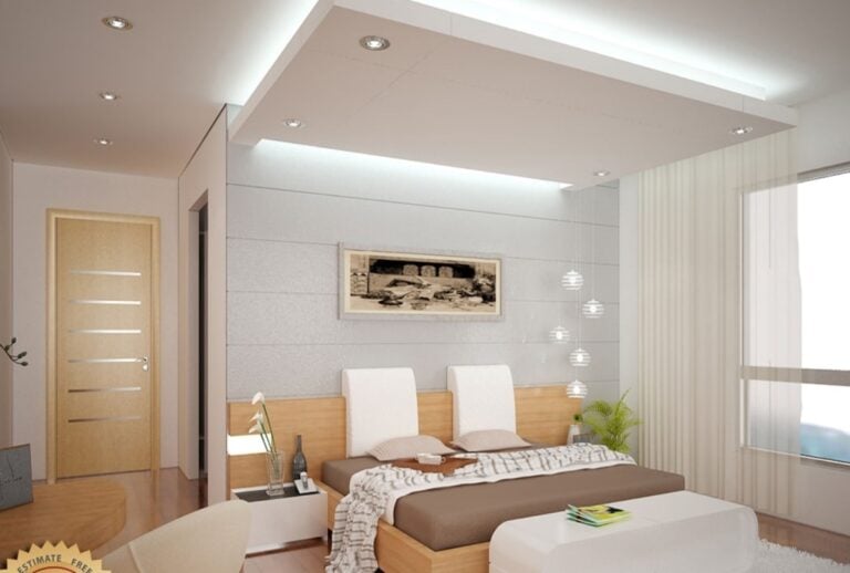 10 Inspirasi Model Plafon Kamar Tidur Mewah dan Elegan