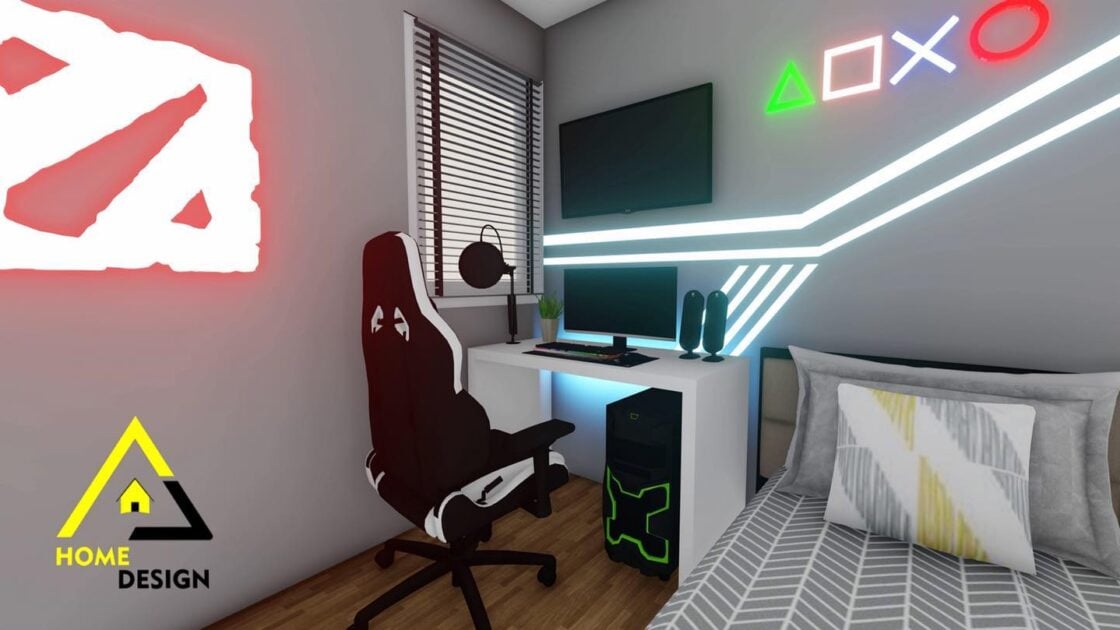 10 Desain Kamar Gaming Terbaik, Semangat Push Rank!