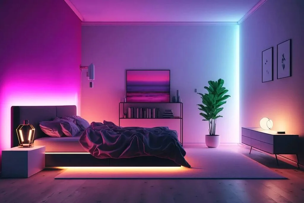 Wajib Coba! 6 Dekorasi Kamar dengan LED Strip Kekinian