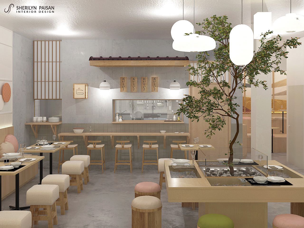 16 Desain Cafe Sederhana di Ruko Kecil, Nyaman & Estetik