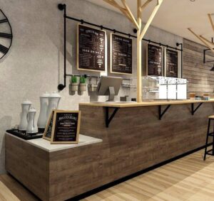 16 Desain Cafe Sederhana di Ruko Kecil, Nyaman & Estetik