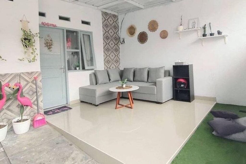 9 Desain Ruang Tamu Outdoor Estetik untuk Rumah Minimalis