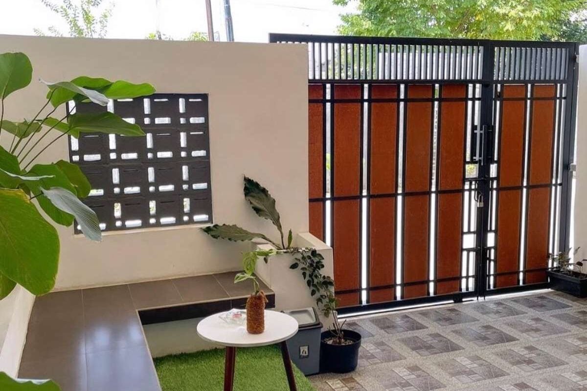 10 Model Pagar Rumah Subsidi Tipe 30 dan 36 yang Elegan