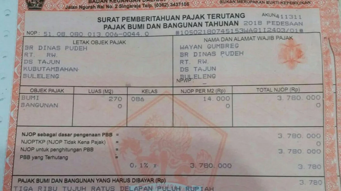 Cara Mengurus SPPT PBB Hilang dengan Mudah dan Cepat