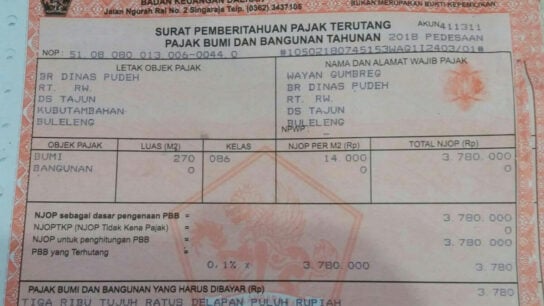 Cara Mengurus SPPT PBB Hilang dengan Mudah dan Cepat