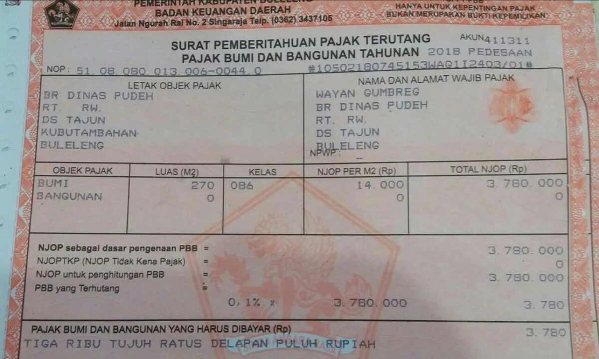 Cara Mengurus SPPT PBB Hilang dengan Mudah dan Cepat