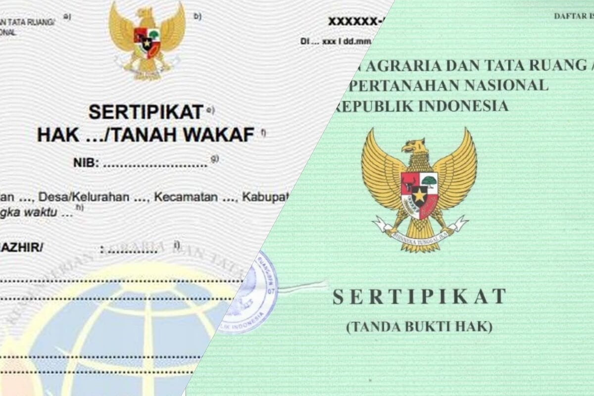 Contoh Sertifikat Tanah Elektronik dan Isinya Contoh Sertifikat Tanah Elektronik dan Isinya
