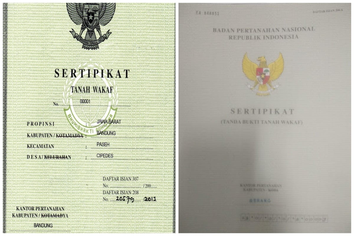 Tata Cara Membuat Sertifikat Tanah Wakaf beserta Syaratnya