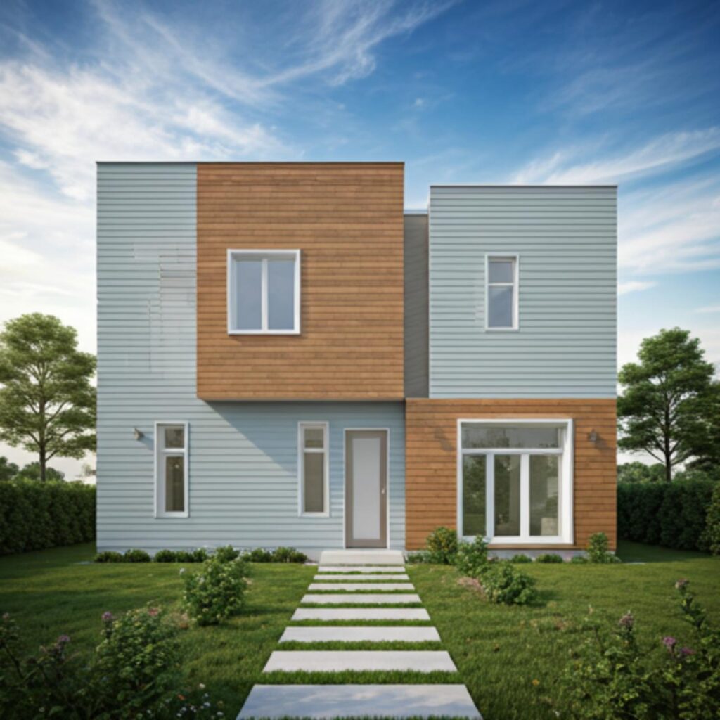 8 Kombinasi Cat Rumah Warna Biru Muda, Bikin Suasana Sejuk!