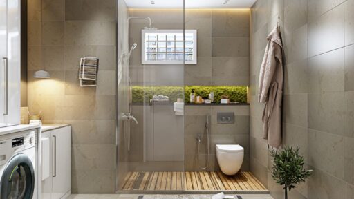 8 Model Partisi Kaca Kamar Mandi yang Estetik dan Fungsional