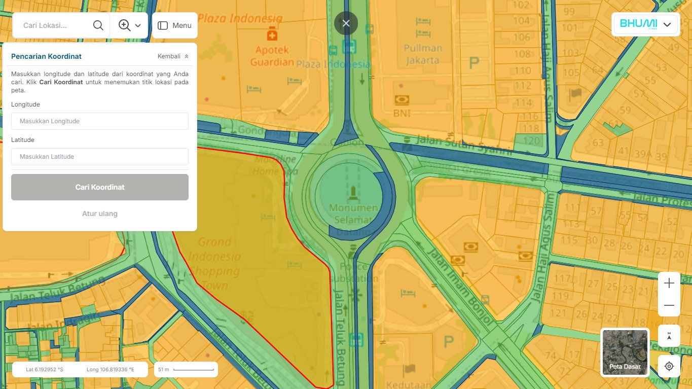 Cara Cek Zona Tanah Online Pakai Aplikasi Peta BPN BHUMI