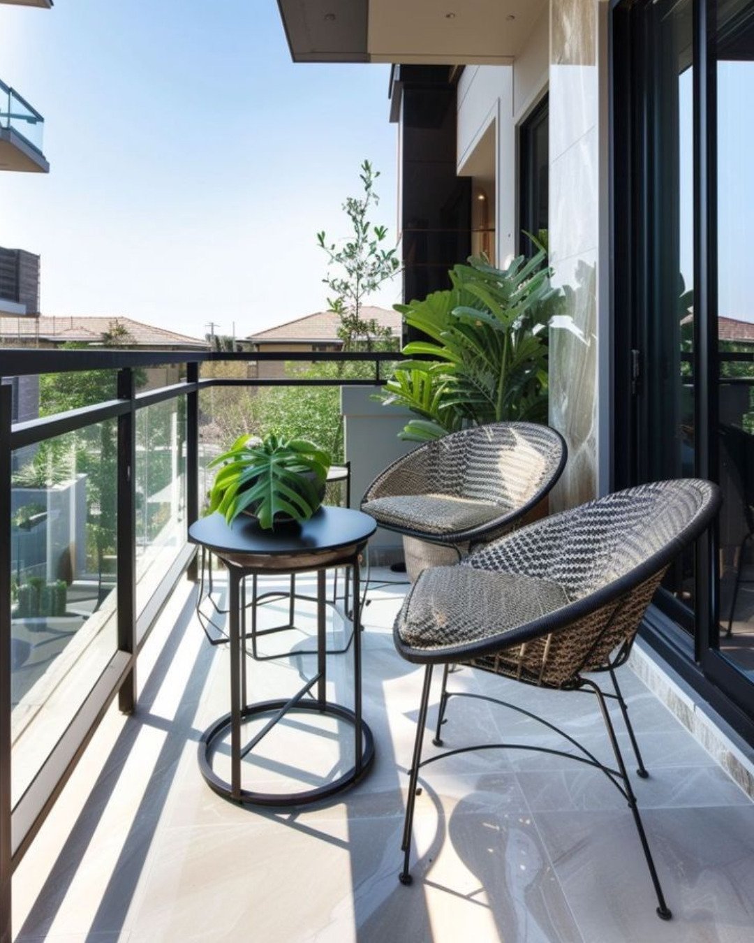 15 Desain Balkon Rumah Minimalis, Nyaman untuk Santai