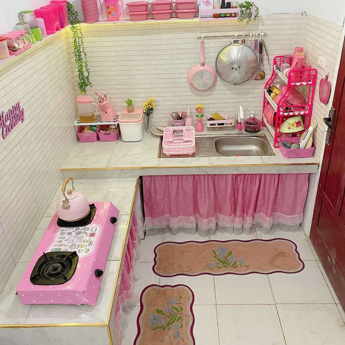 Standar Ukuran Meja Dapur Cor Minimalis yang Nyaman