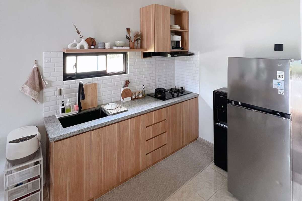 Standar Ukuran Meja Dapur Cor Minimalis yang Nyaman