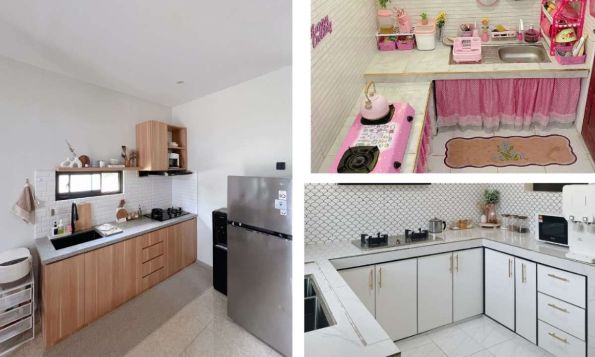 Standar Ukuran Meja Dapur Cor Minimalis yang Nyaman