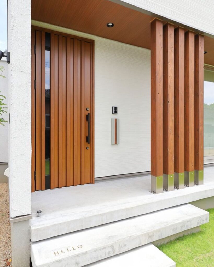 10 Ide Pagar Kayu Teras Rumah Minimalis Aesthetic
