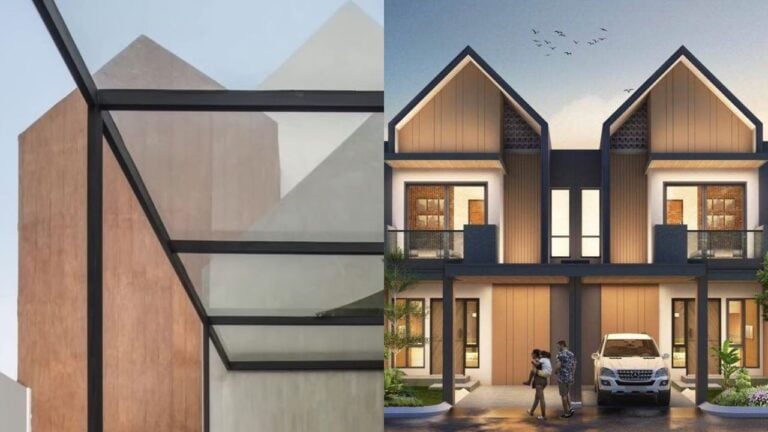5 Desain Fasad Rumah Industrial 2 Lantai yang Berkarakter