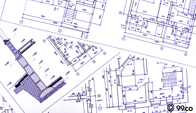15 Denah Pondasi Rumah Berbagai Tipe, 1 Lantai dan 2 Lantai!