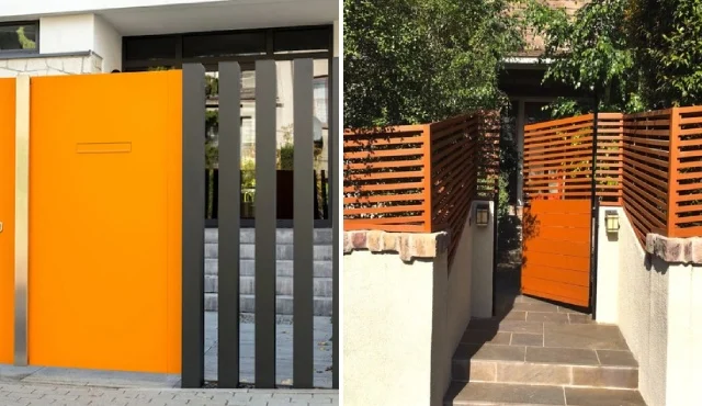 8 Inspirasi Cat Pagar Rumah Warna Orange yang Bagus, Gak Norak!
