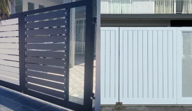 10 Inspirasi Pagar Aluminium yang Cocok untuk Berbagai Model Rumah