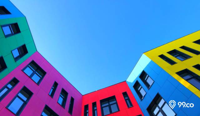 10 Inspirasi Warna Cat Ruko Bagian Luar yang Bagus. Jangan Salah Pilih!