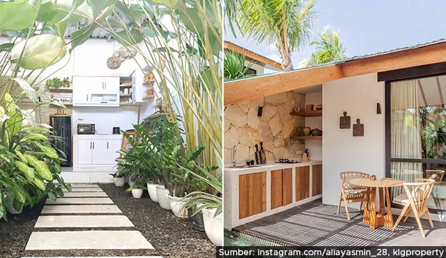 10 Ide Desain Dapur di Luar Rumah yang Minimalis