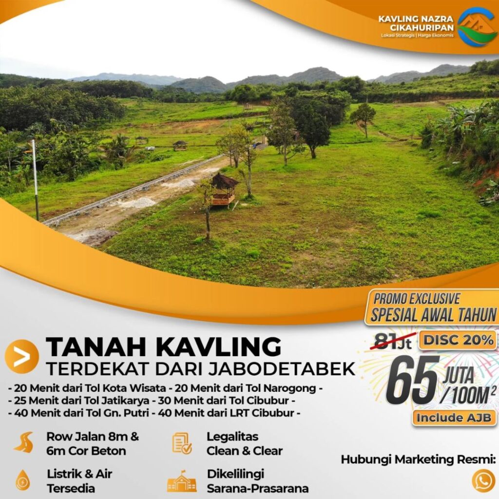 10 Contoh Brosur Tanah Kavling & Cara Membuatnya