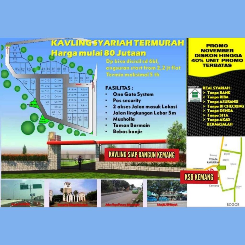 10 Contoh Brosur Tanah Kavling & Cara Membuatnya