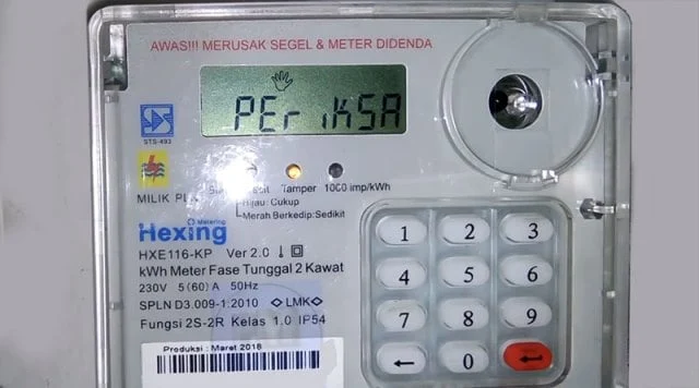 Penyebab Meteran Listrik Ada Tulisan Periksa dan Solusinya