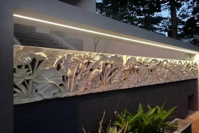 12 Inspirasi Relief Dinding Rumah Minimalis, Hunian jadi Artistik!