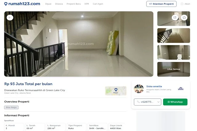 5 Contoh Iklan Ruko Disewakan yang Efektif Menjaring Calon Konsumen