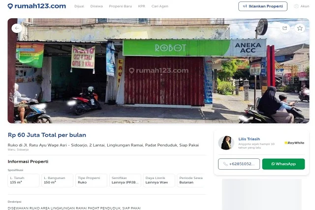 5 Contoh Iklan Ruko Disewakan yang Efektif Menjaring Calon Konsumen