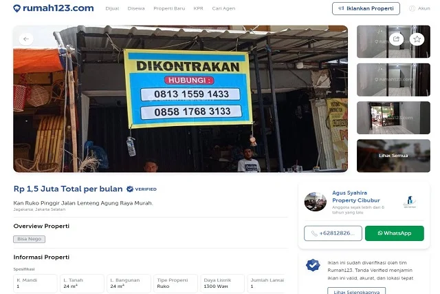 5 Contoh Iklan Ruko Disewakan yang Efektif Menjaring Calon Konsumen