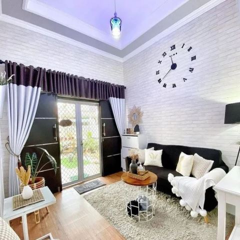 8 Desain Ruang Tamu 3x3 Pintu Tengah, Jadi Lega dan Segar!