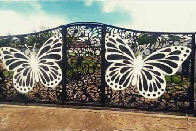 15 Inspirasi Motif Pagar Cutting Laser Minimalis dan Aesthetic